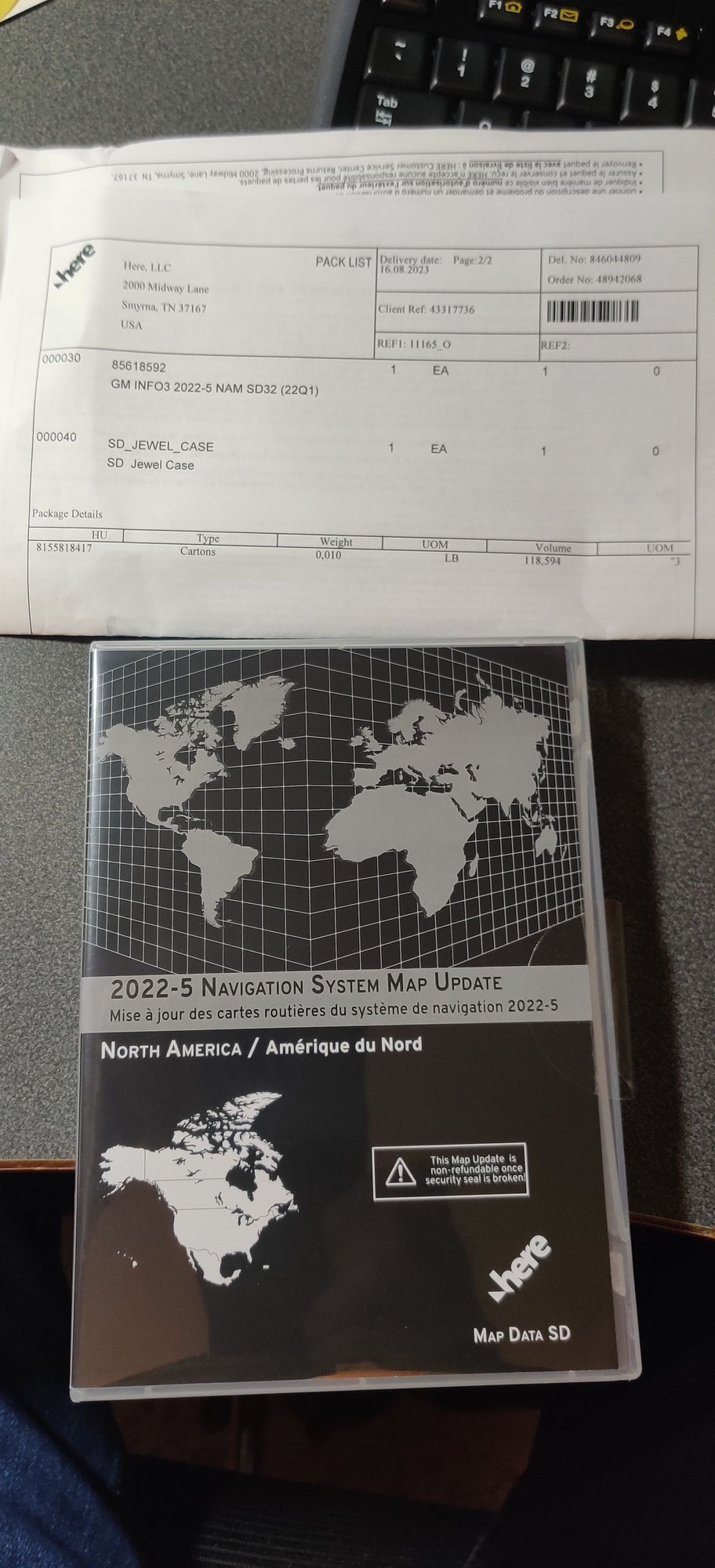 FS (For Sale) Gm - info 3 map update - v.2022-5 - CorvetteForum ...