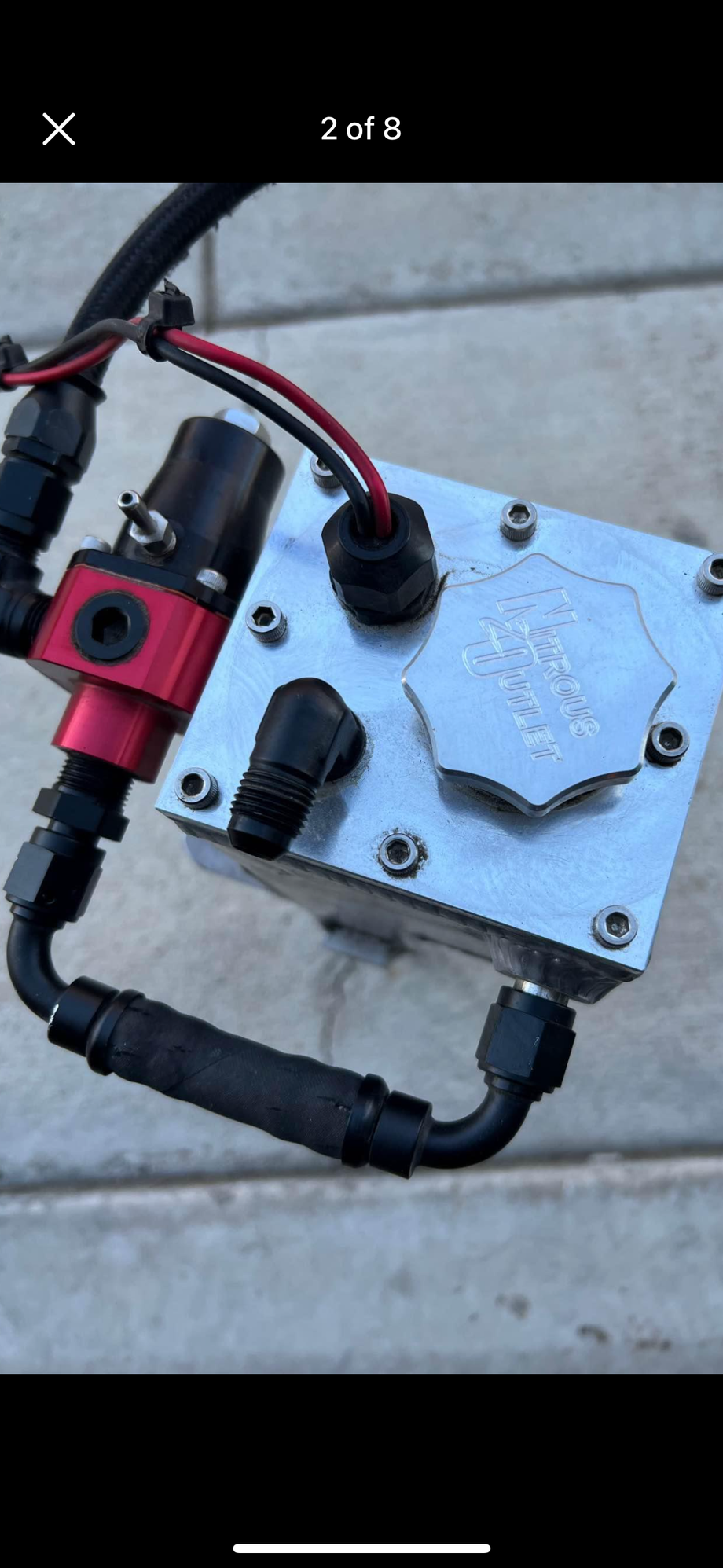 FS (For Sale) C6 corvette nitrous outlet auxiliary fuel cell ...