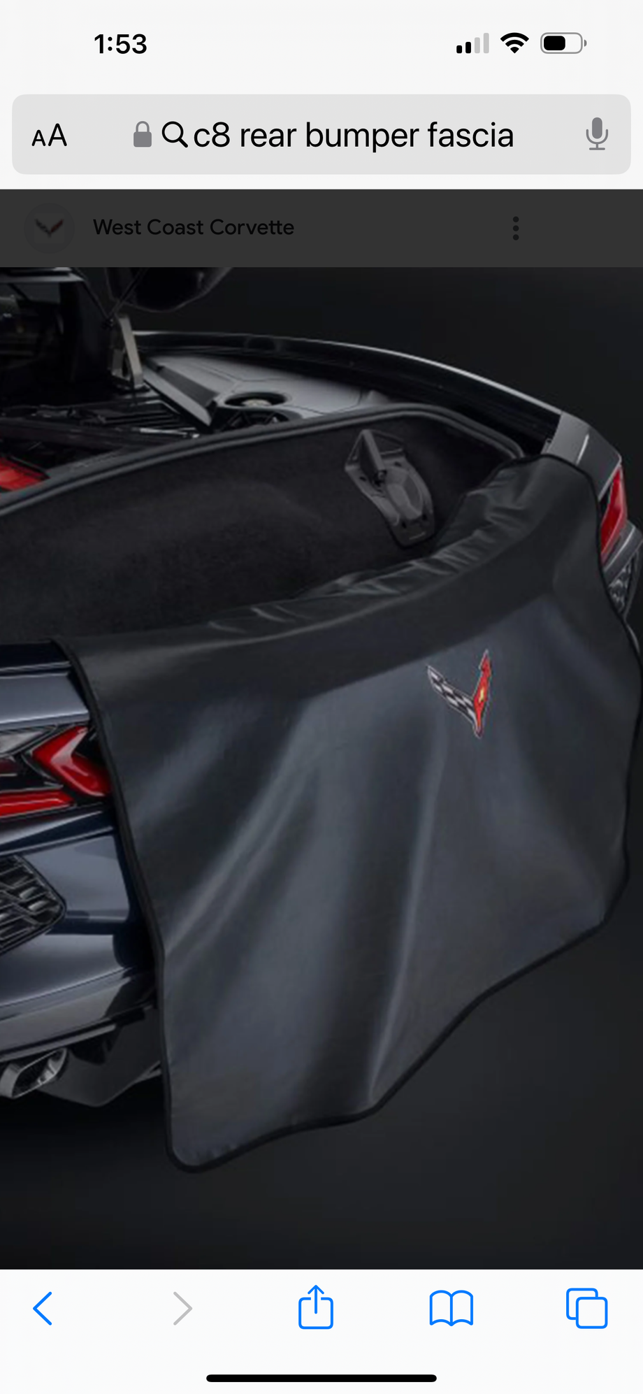 FS (For Sale) Bumper fascia cover protection - CorvetteForum ...