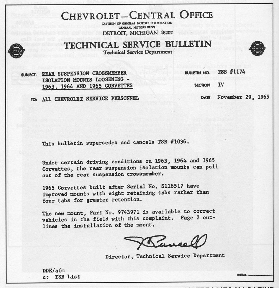 C2 rear crossmember replacement at home? - CorvetteForum - Chevrolet ...