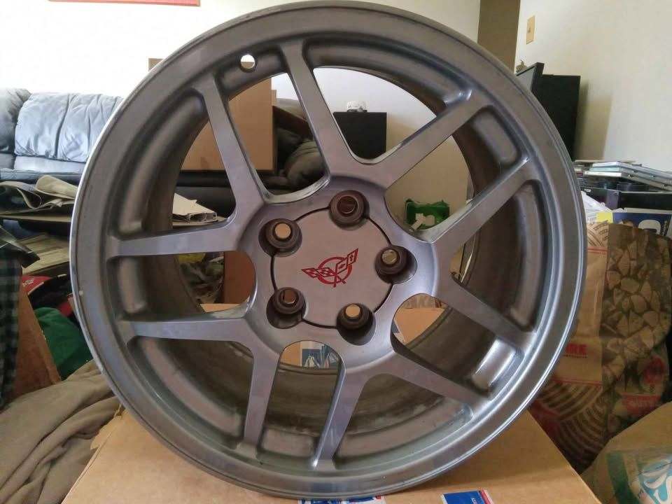 FS (For Sale) C5 Z06 17 x 9.5 OEM/factory lightweight forged alloy ...