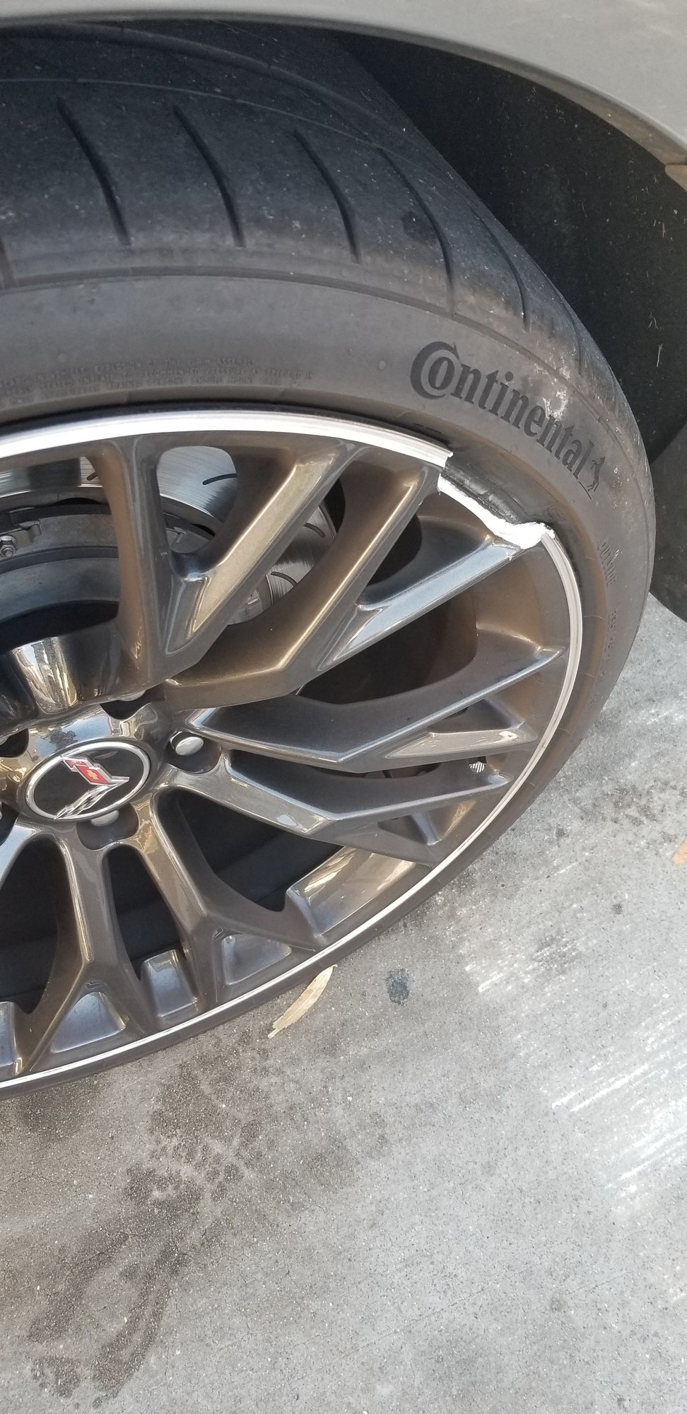 Does this qualify as a cracked rim? - CorvetteForum - Chevrolet ...