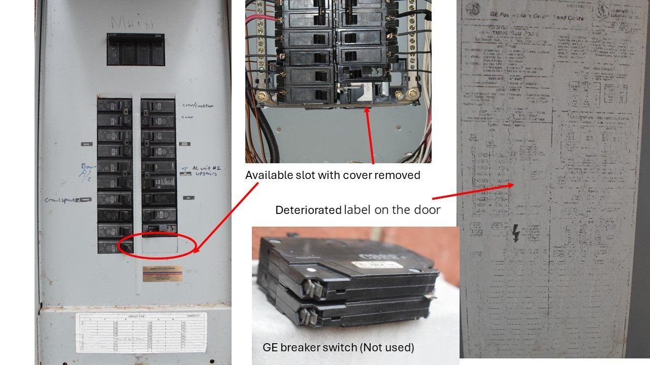 GE half-size circuit breakers - DoItYourself.com Community Forums