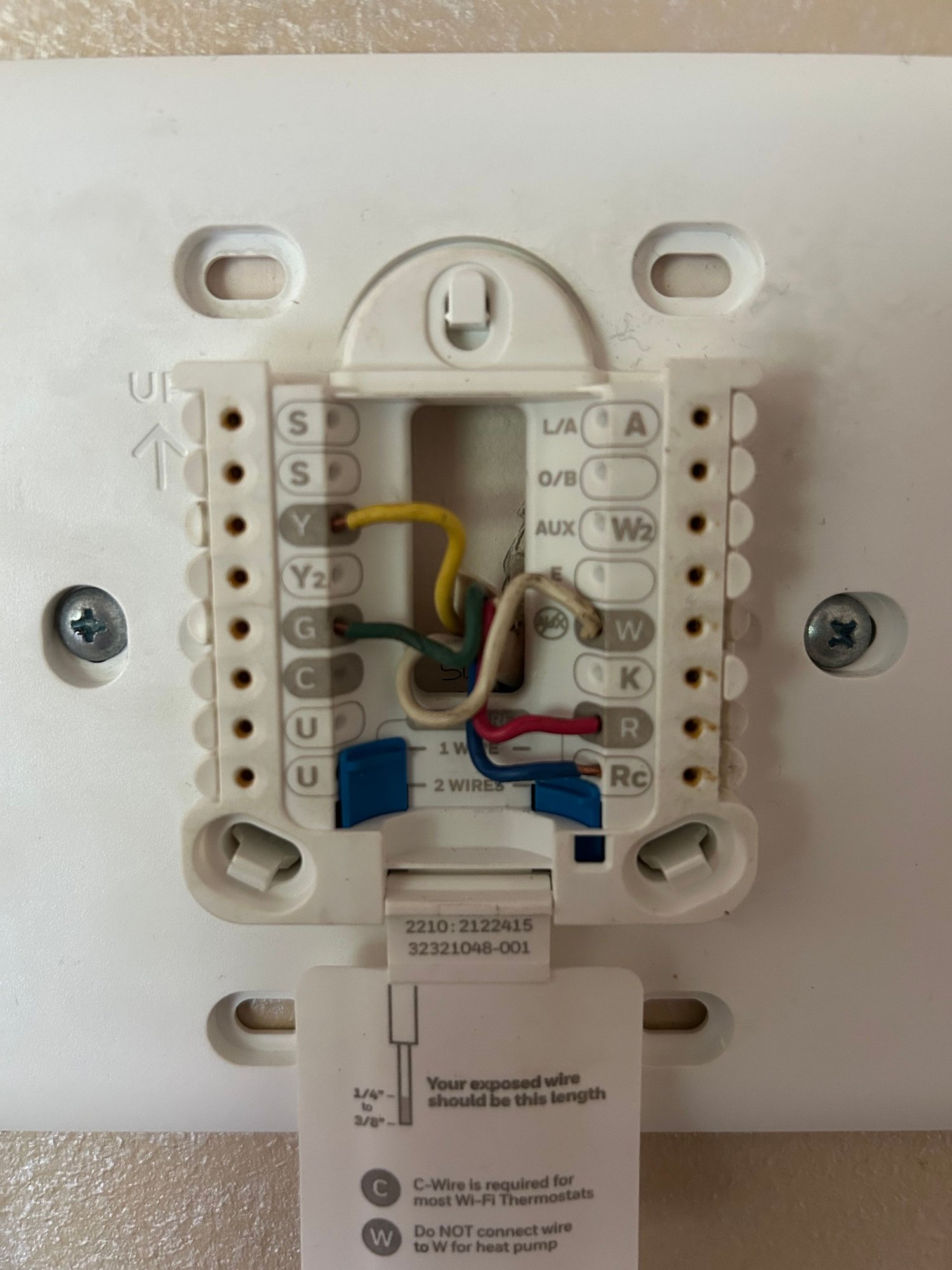 Ecobee on old Trane - part 2 - new stat and fan problem - DoItYourself.com Community Forums