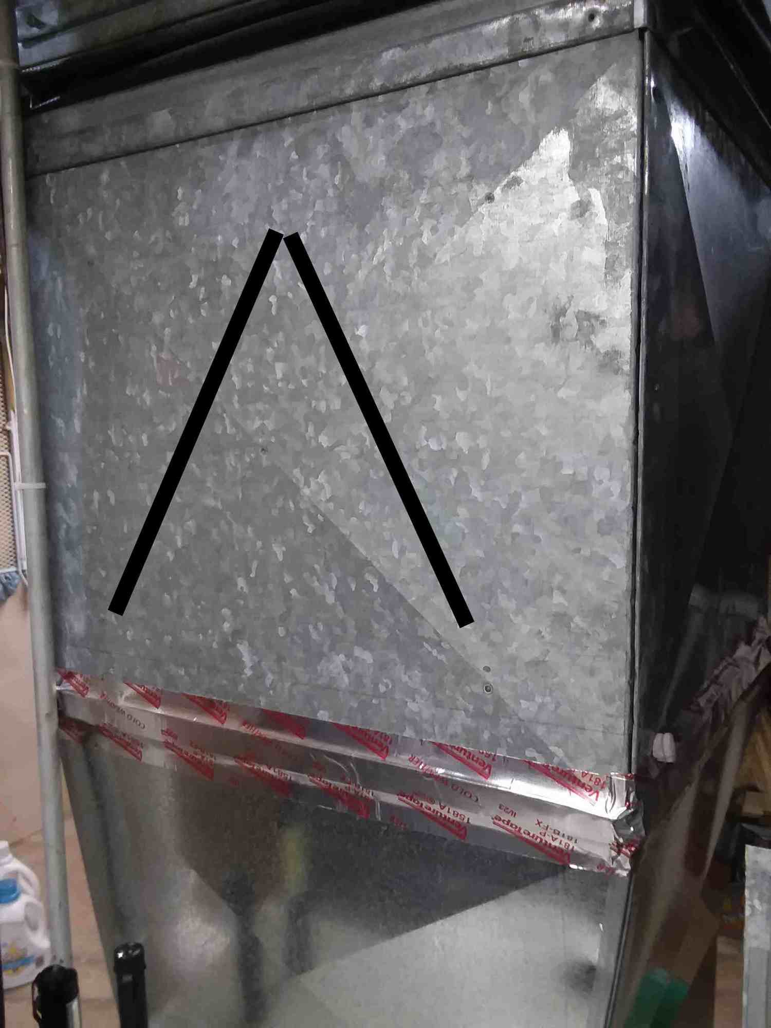 cutting access panel to reach inside of A-coil? - DoItYourself.com ...