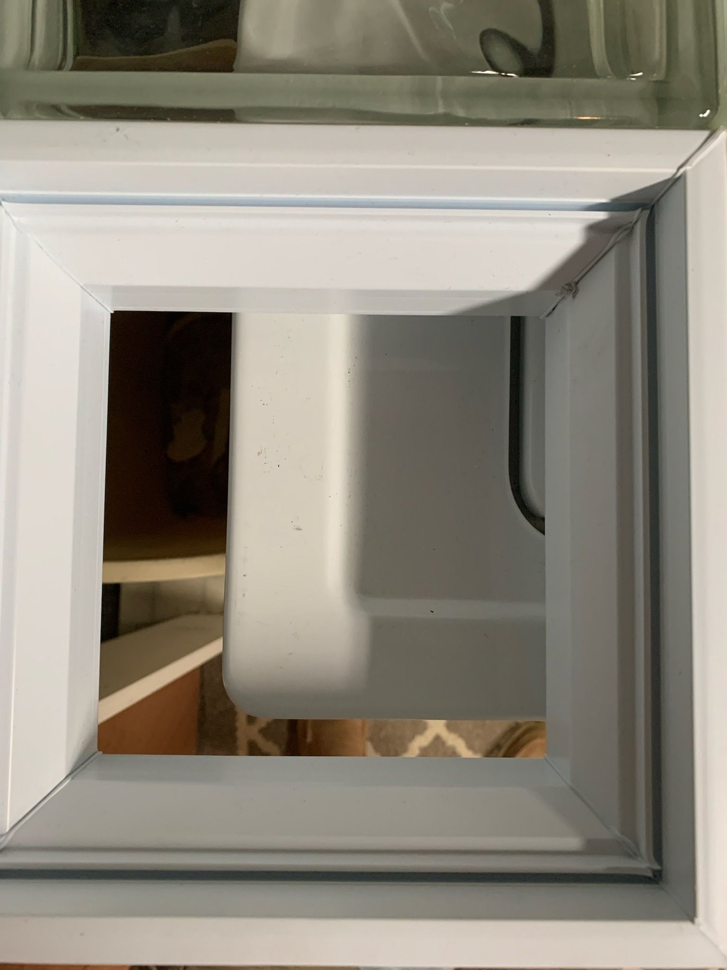 glass block windows with dryer vent - DoItYourself.com Community Forums