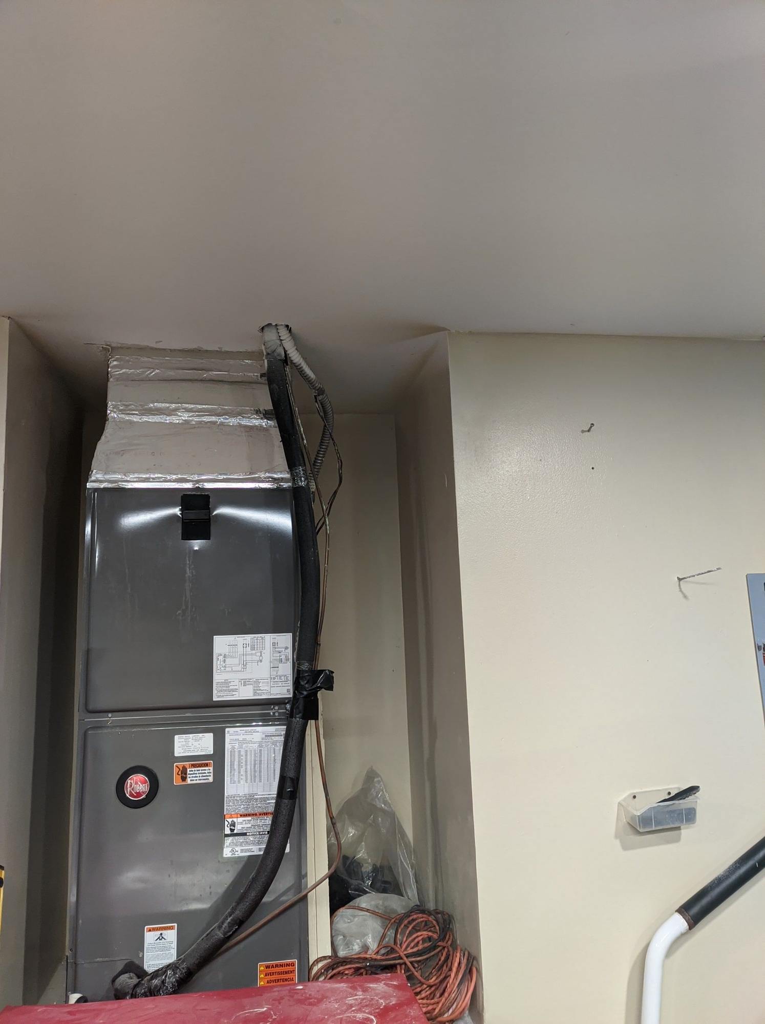 Moving air handler from attic to garage - DoItYourself.com Community Forums