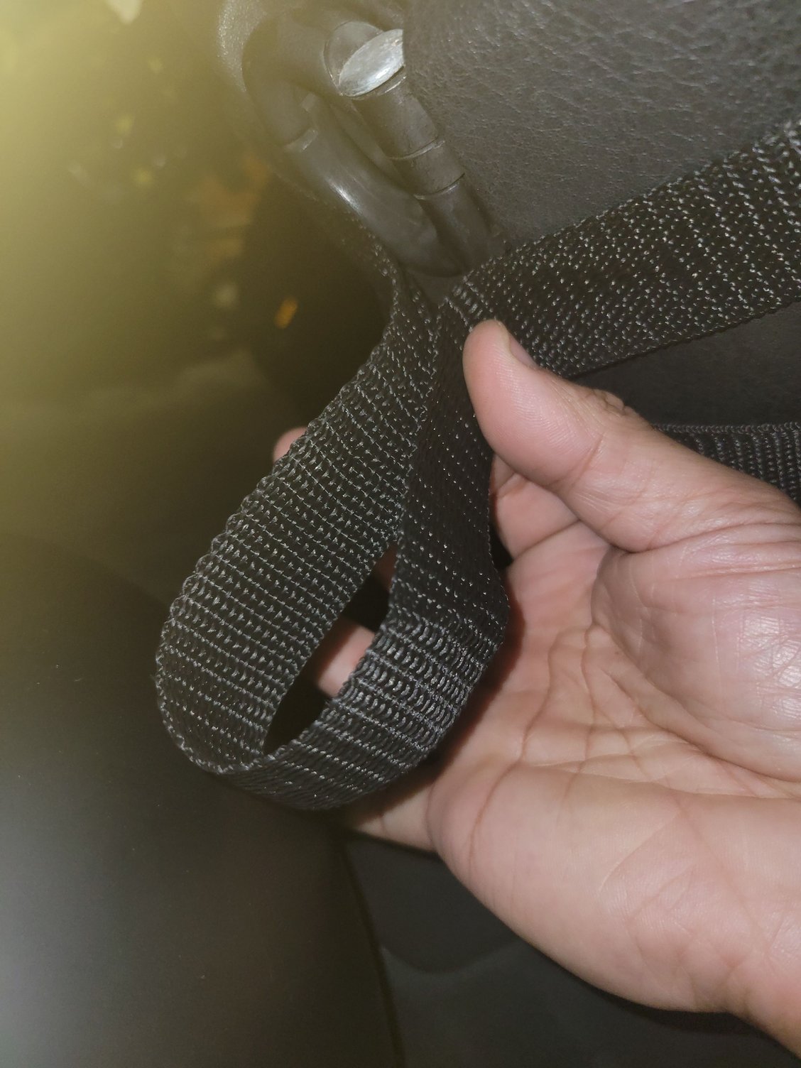 How to tighten this closed strap/handle - DoItYourself.com Community Forums