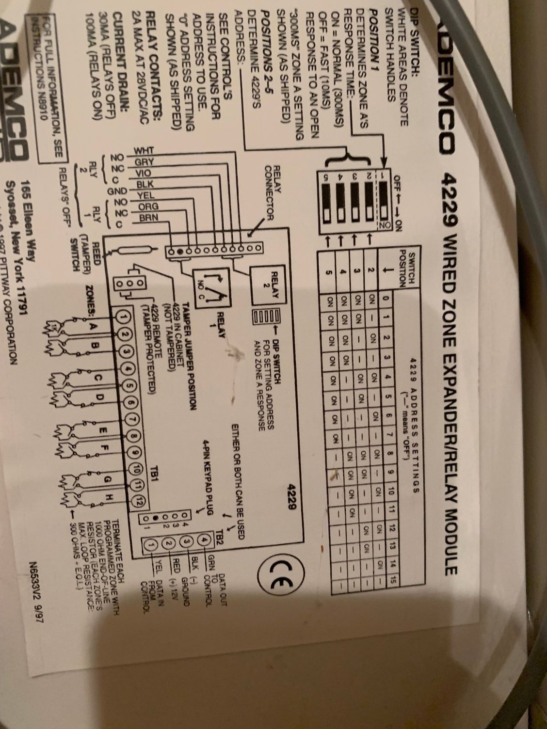 Fire alarm system, no codes, no working keypad - DoItYourself.com Community Forums