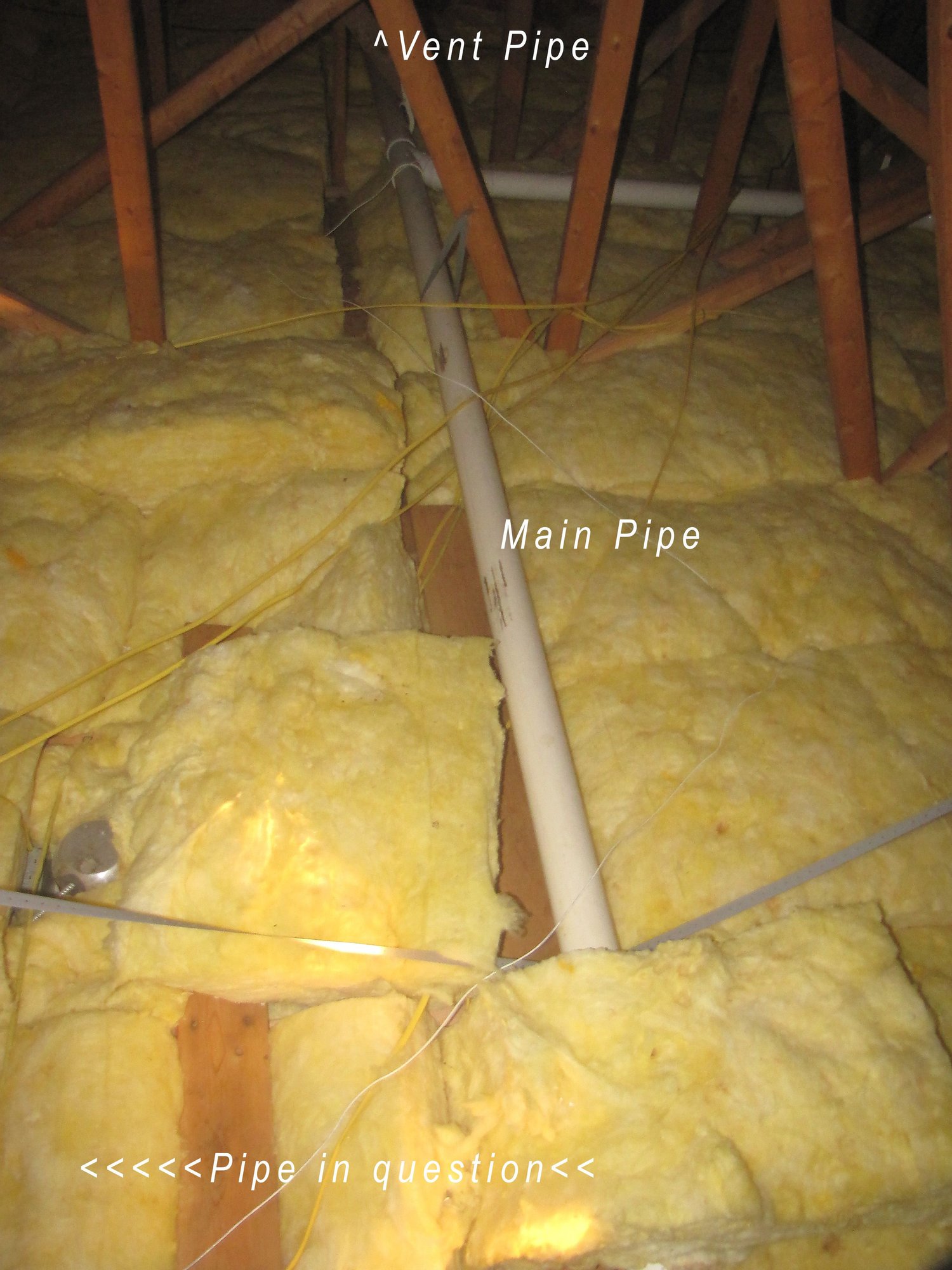 PVC pipe in attic- not sure what it is - DoItYourself.com Community Forums