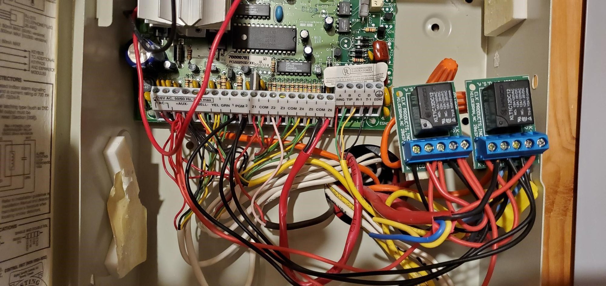 Honeywell Alarm Panel Wiring Diagram - Wiring Diagram