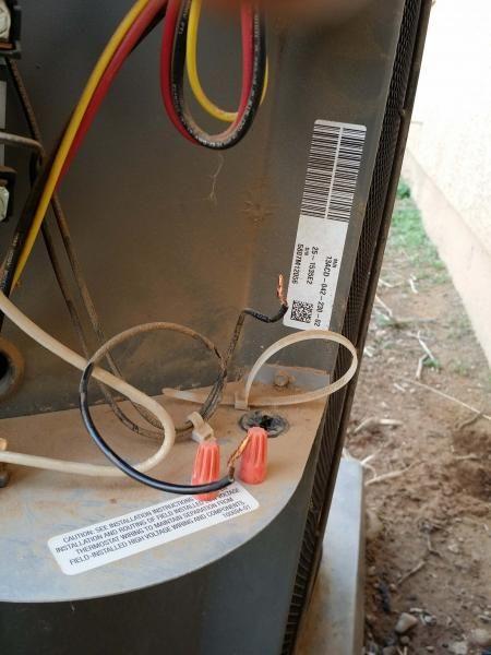 Outdoor air conditioner wiring. - DoItYourself.com Community Forums