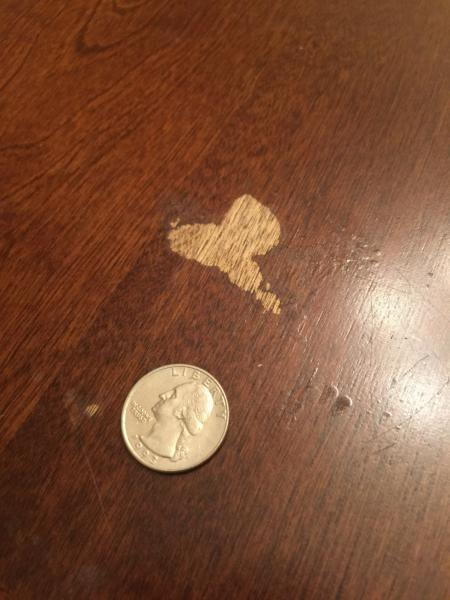 How to repair damaged table surface - DoItYourself.com Community Forums