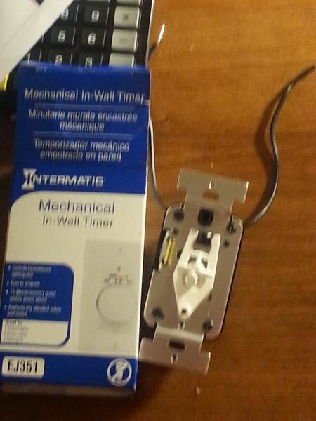 Replacing regular Light Switch with Timer - DoItYourself.com Community Forums