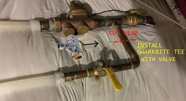 How to connect water line for humidifier - DoItYourself.com Community ...