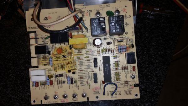 Replacing control board on Carrier furnace - DoItYourself.com Community ...