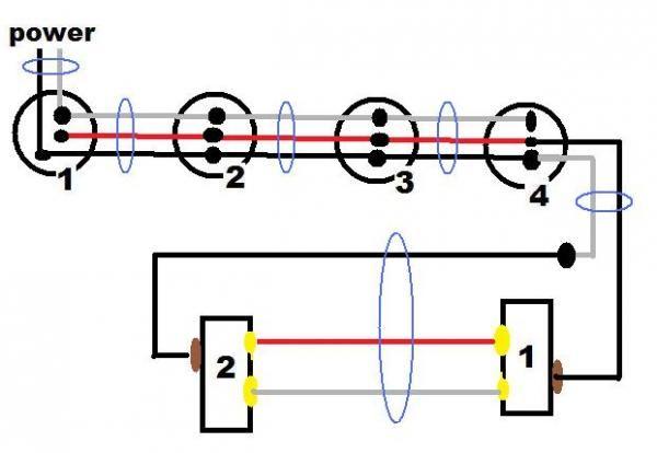 3-way switch, multiple lights, power at light - DoItYourself.com Community Forums