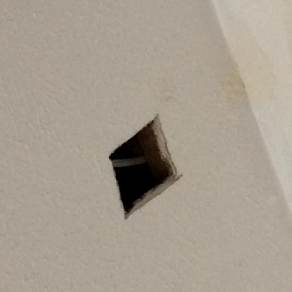 Torn/Chip Drywall/paint (pics) help!! - DoItYourself.com Community Forums