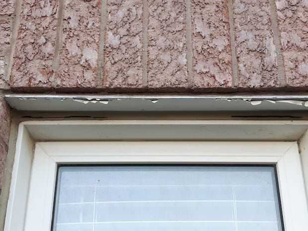 repainting window lintel - DoItYourself.com Community Forums