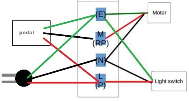 Little help wiring an old sewing machine plug, please? - DoItYourself ...