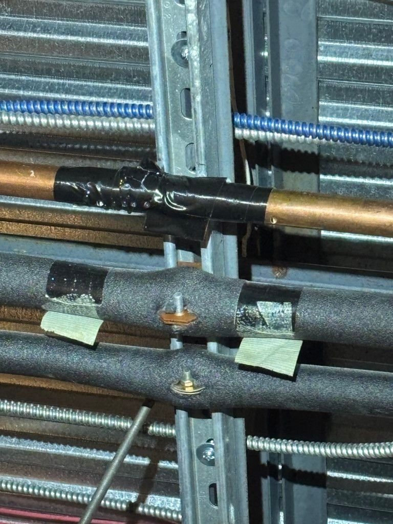 Questions about dealing with pinhole leak in water pipe - DoItYourself ...