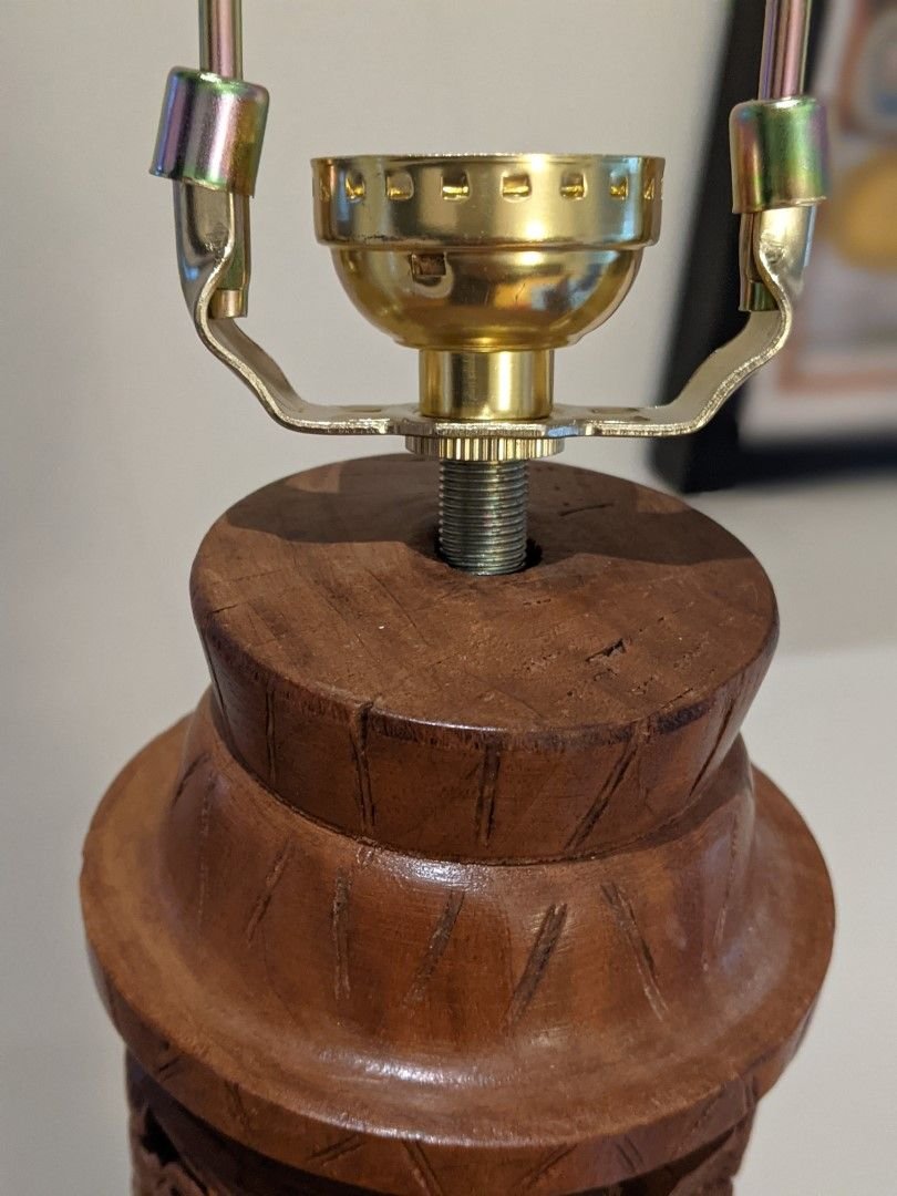 Lamp nipple too narrow for lamp shaft - solution? - DoItYourself.com ...