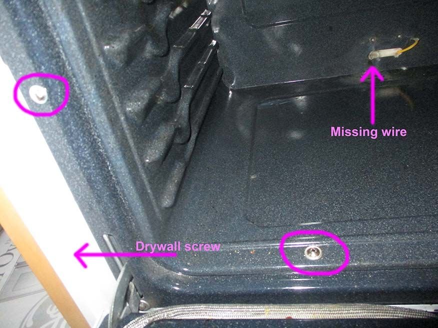 Possible to pull out just the top part of oven? - DoItYourself.com Community Forums