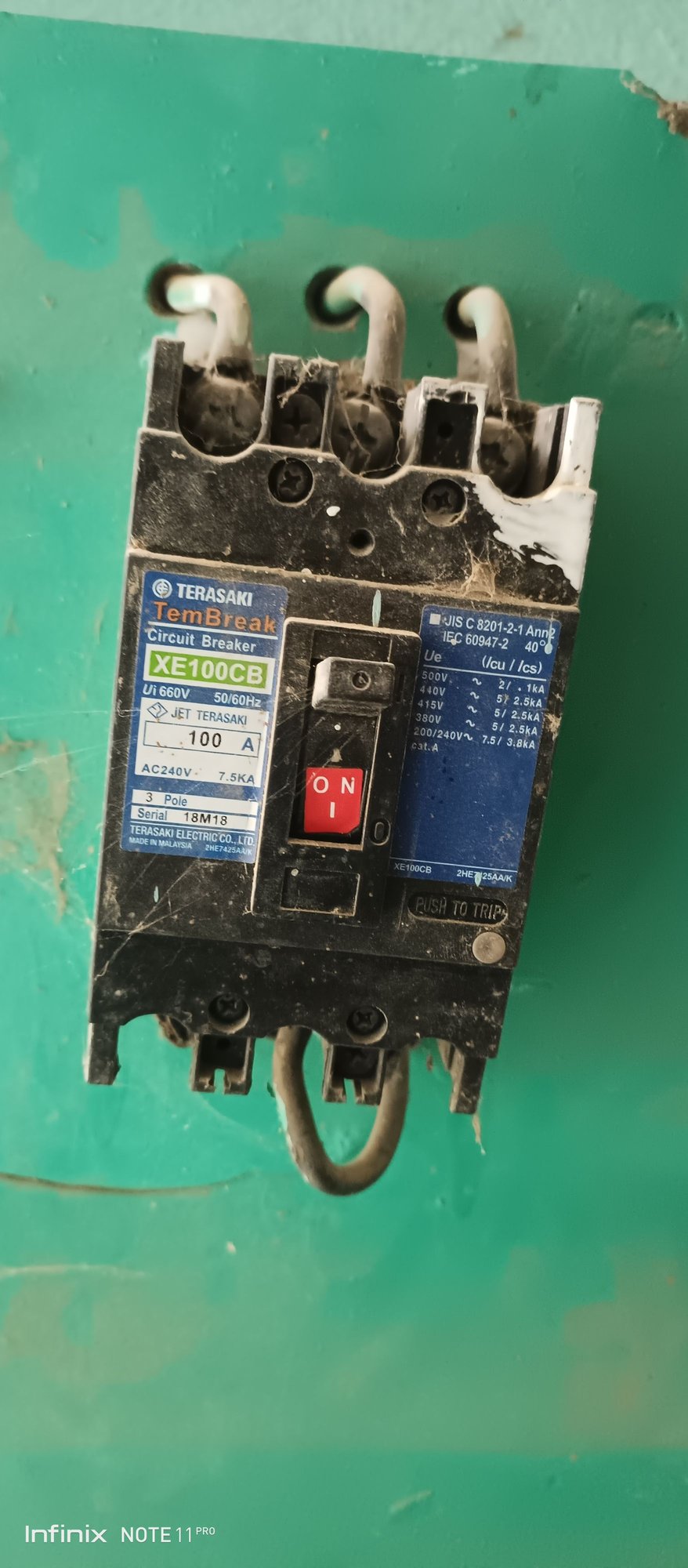 Substandard breaker and one wire inverter - DoItYourself.com Community ...