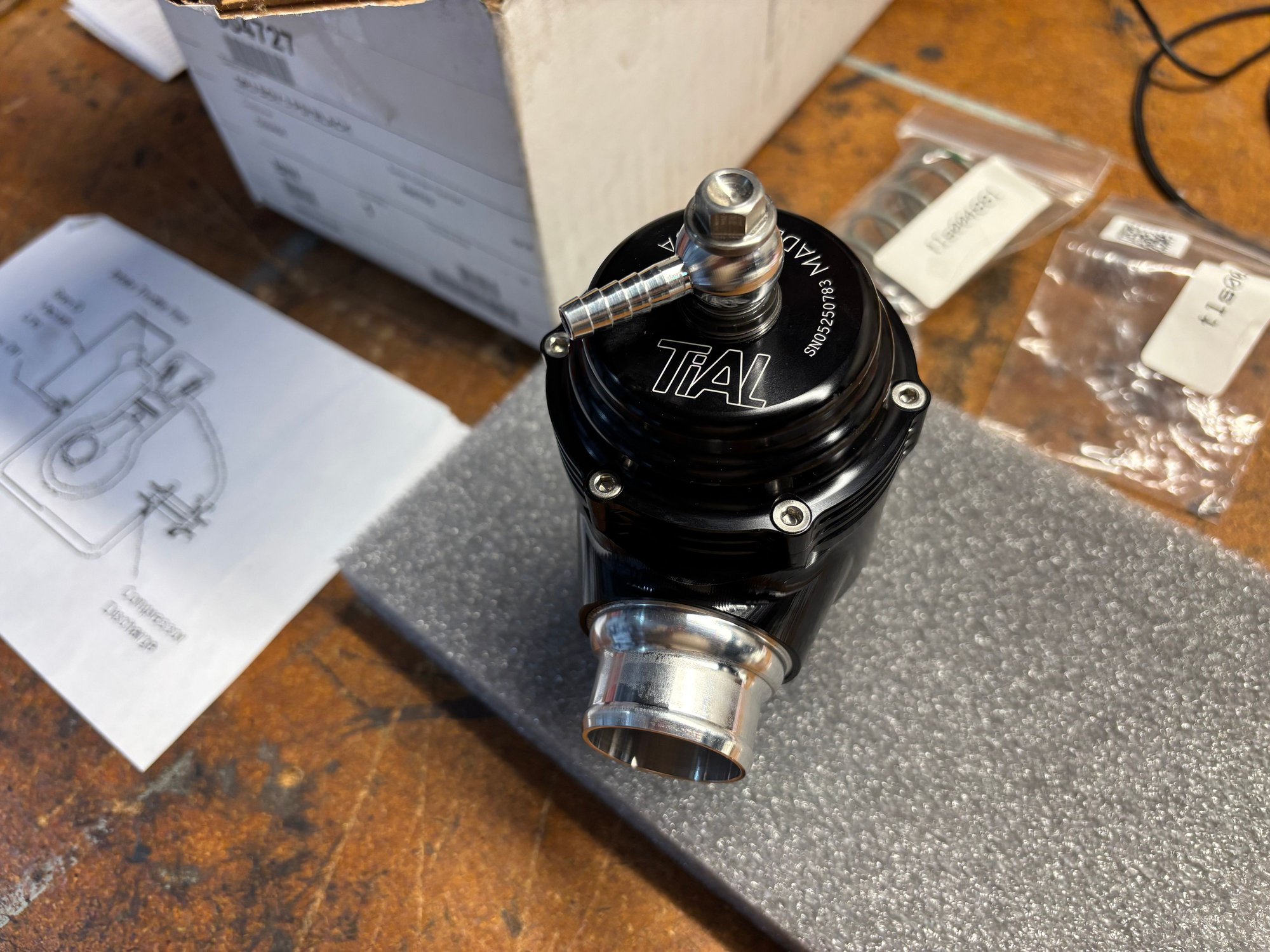 TiAL QRJ bypass valve - genuine - like new - EvolutionM - Mitsubishi ...