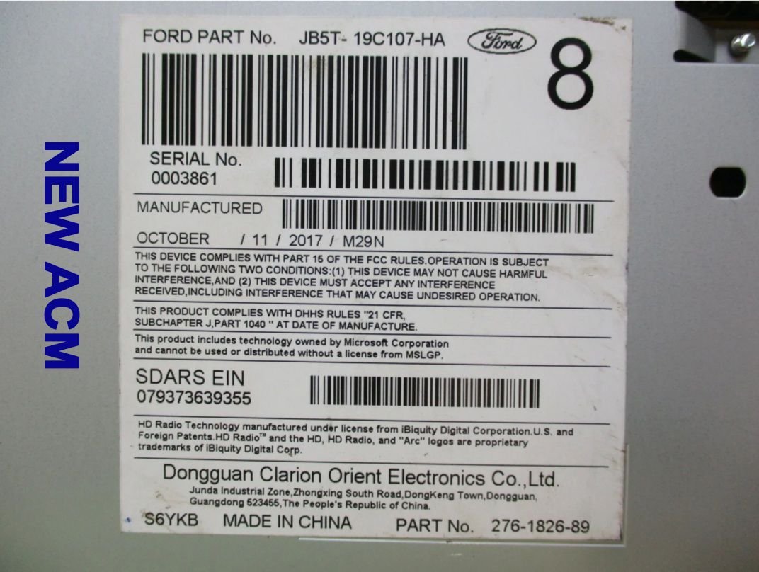 ACM code issue on a 2018 F150 XLT - Ford F150 Forum - Community of Ford Truck Fans