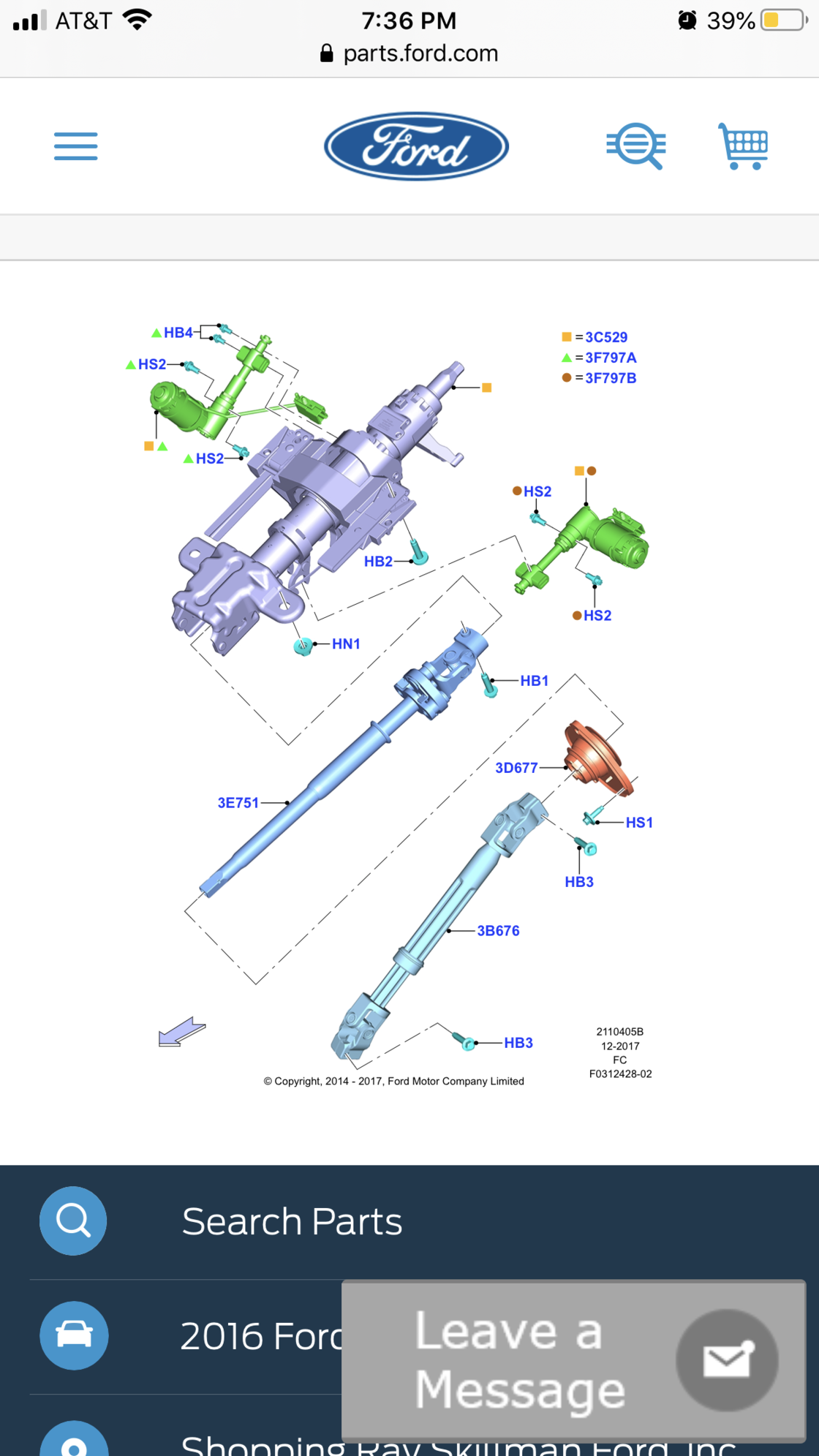 Ford steering column assembly - Ford F150 Forum - Community of Ford ...