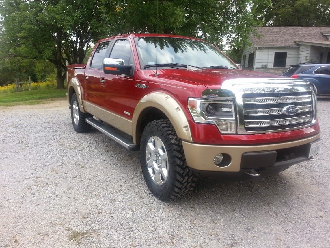 2013 F150 Lariat Super Crew Ruby Red & Adobe - Page 2 - Ford F150 Forum ...