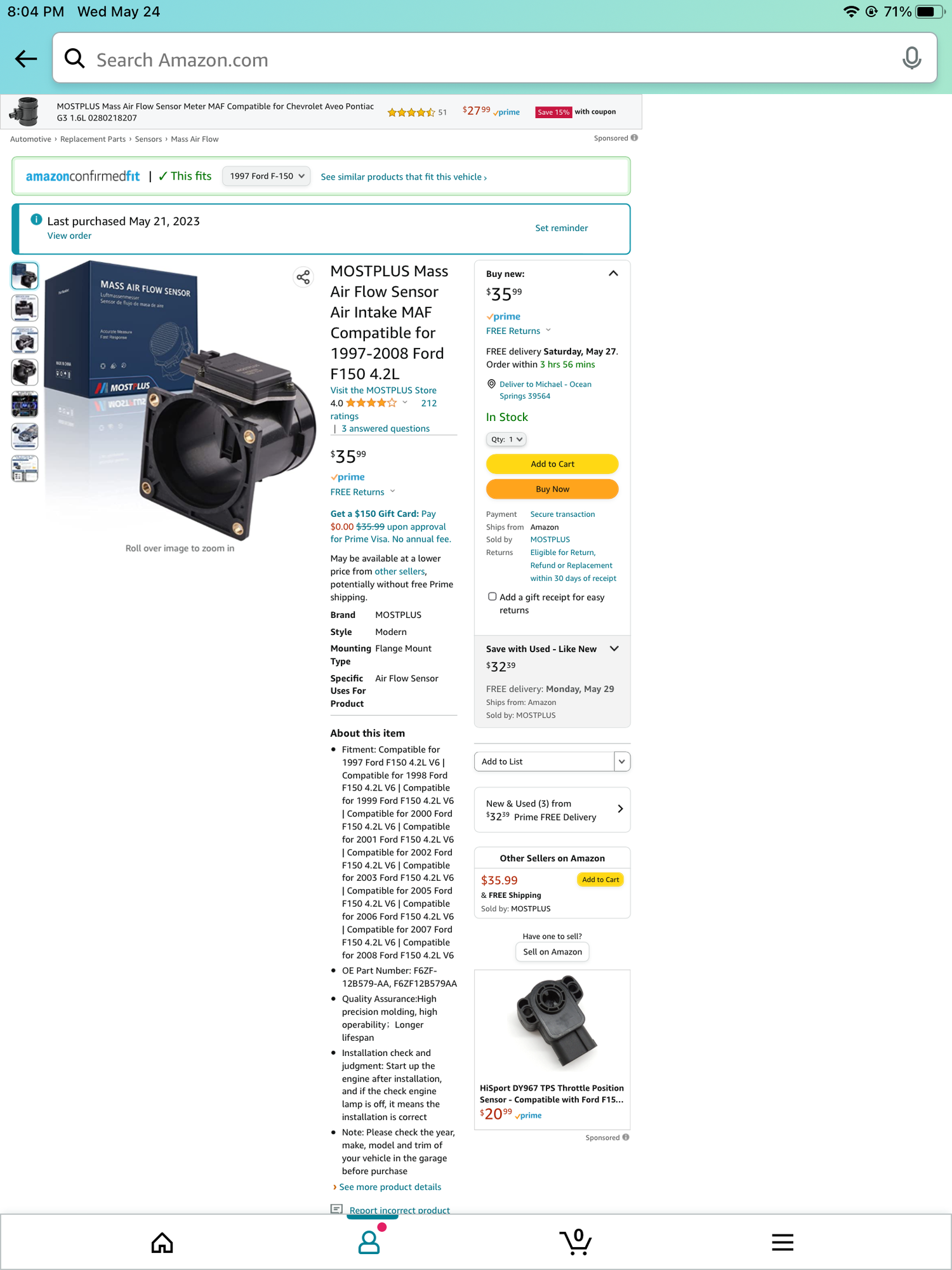 Motorcraft MAF replacement - Page 3 - Ford F150 Forum - Community of ...