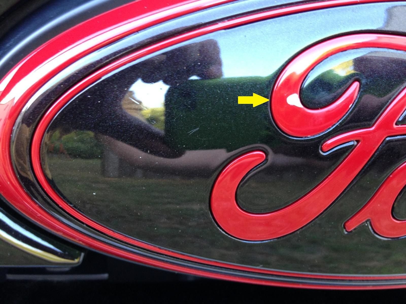 Custom Truck Solutions painted emblems flaking/ 2 month old - Ford F150 ...