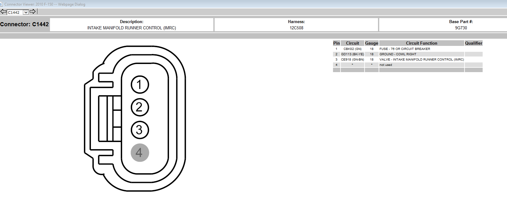 intake manifold runner control sensor wiring - Ford F150 Forum ...