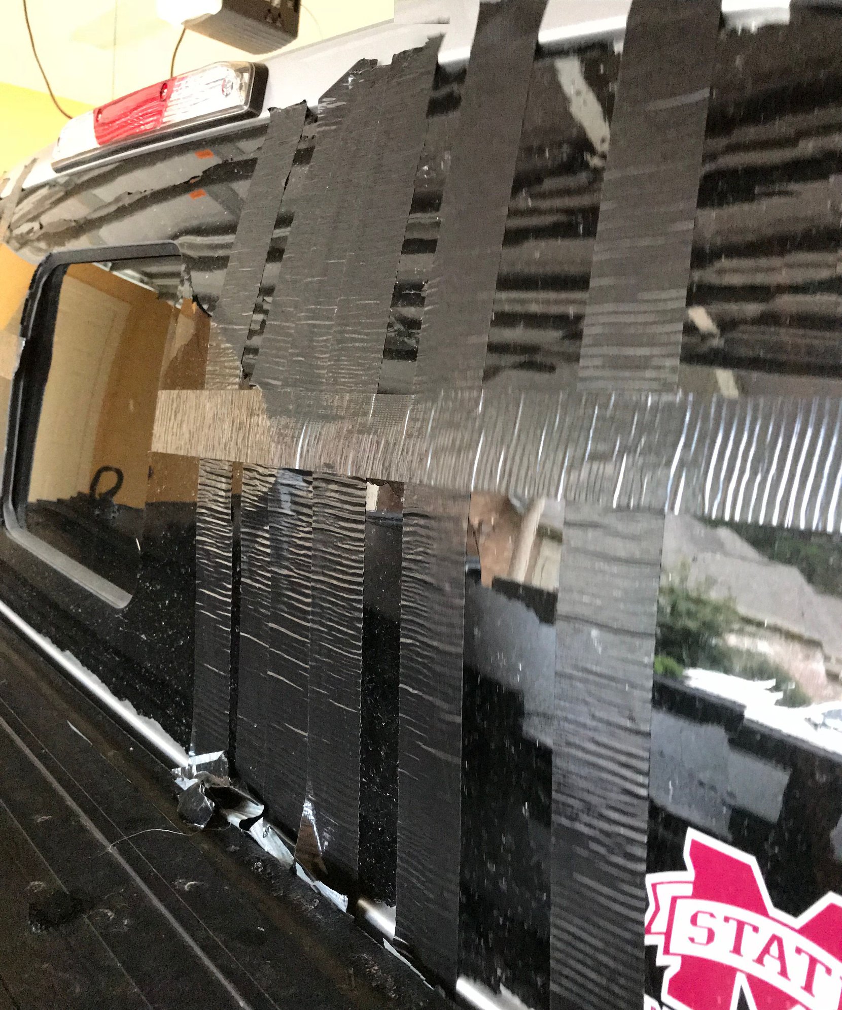 Shattered Rear Glass - Ford F150 Forum - Community of Ford Truck Fans