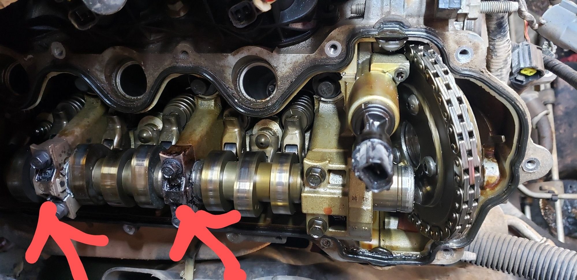 Cam Position Sensors -- Something in Bank 1 Hole - Page 2 - Ford F150 ...