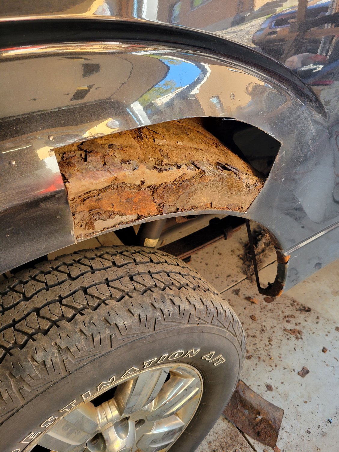 Thoughts on a rusty fender well - Ford F150 Forum - Community of Ford ...