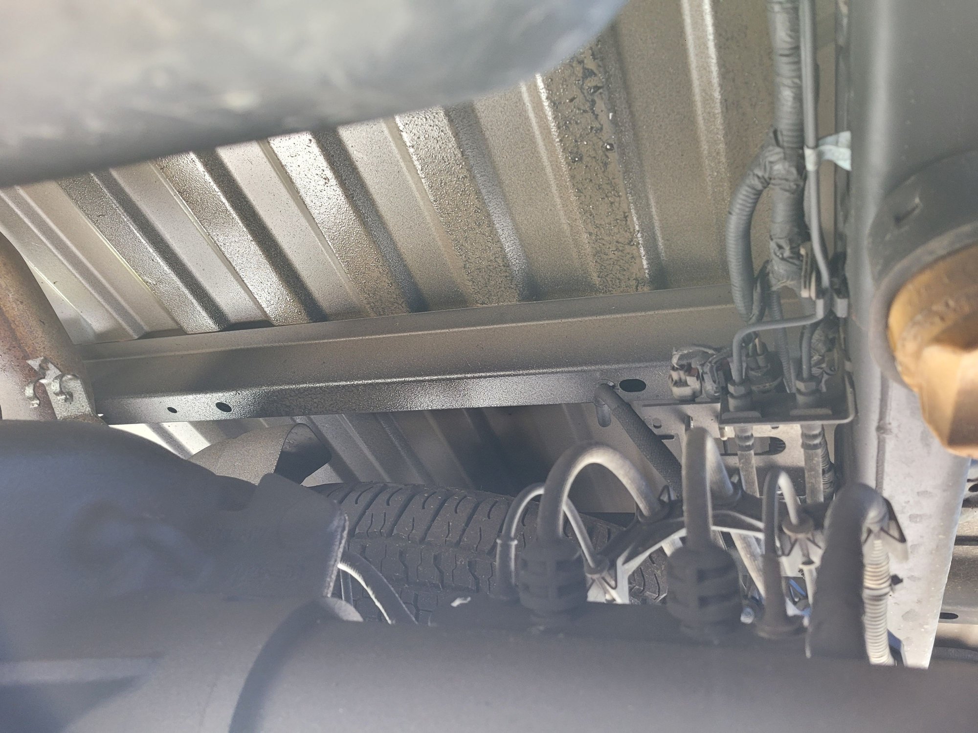 What is this leak on frame around rear differential? The differential ...