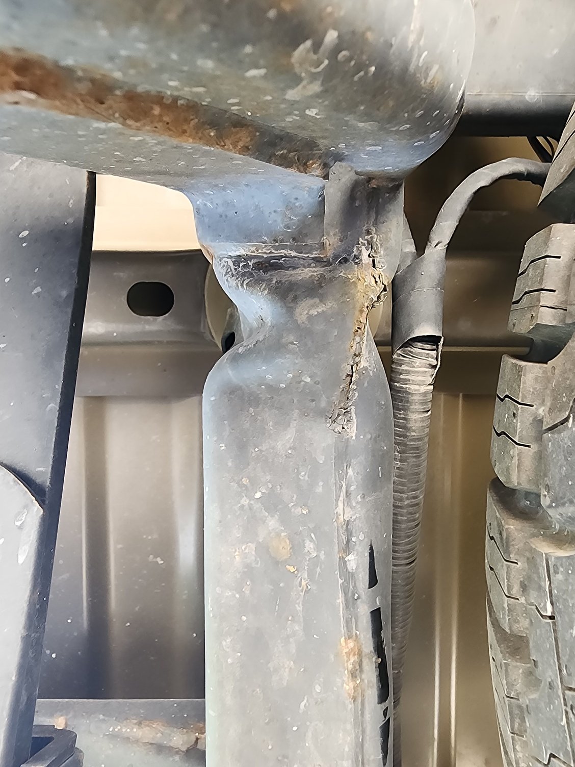 Pictures of Frame After Being Rearended - Ford F150 Forum - Community ...