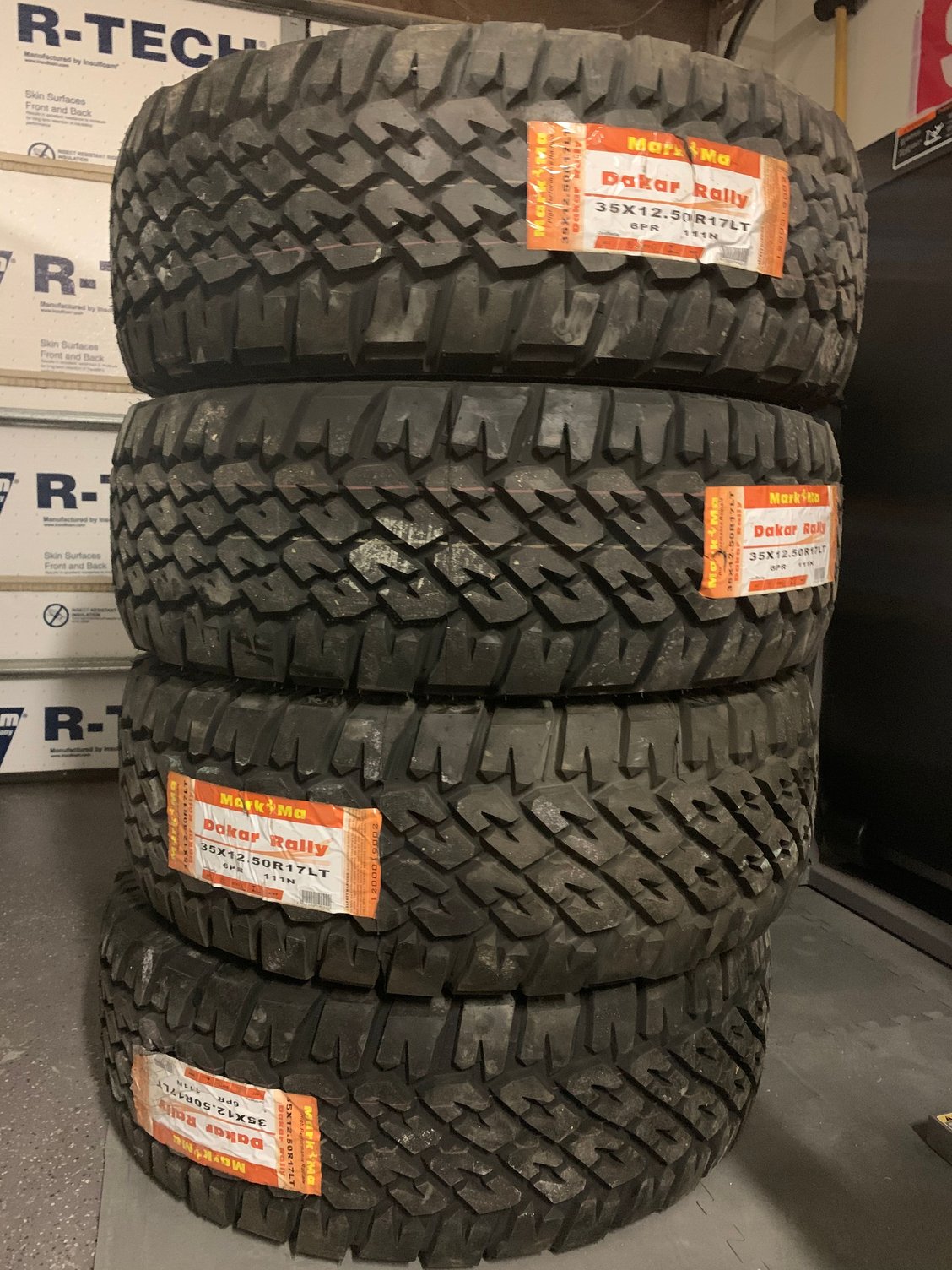 Southwest SOLD...Mark Ma Dakar Rally 35 inch tires BRAND NEW 35x12.50 ...
