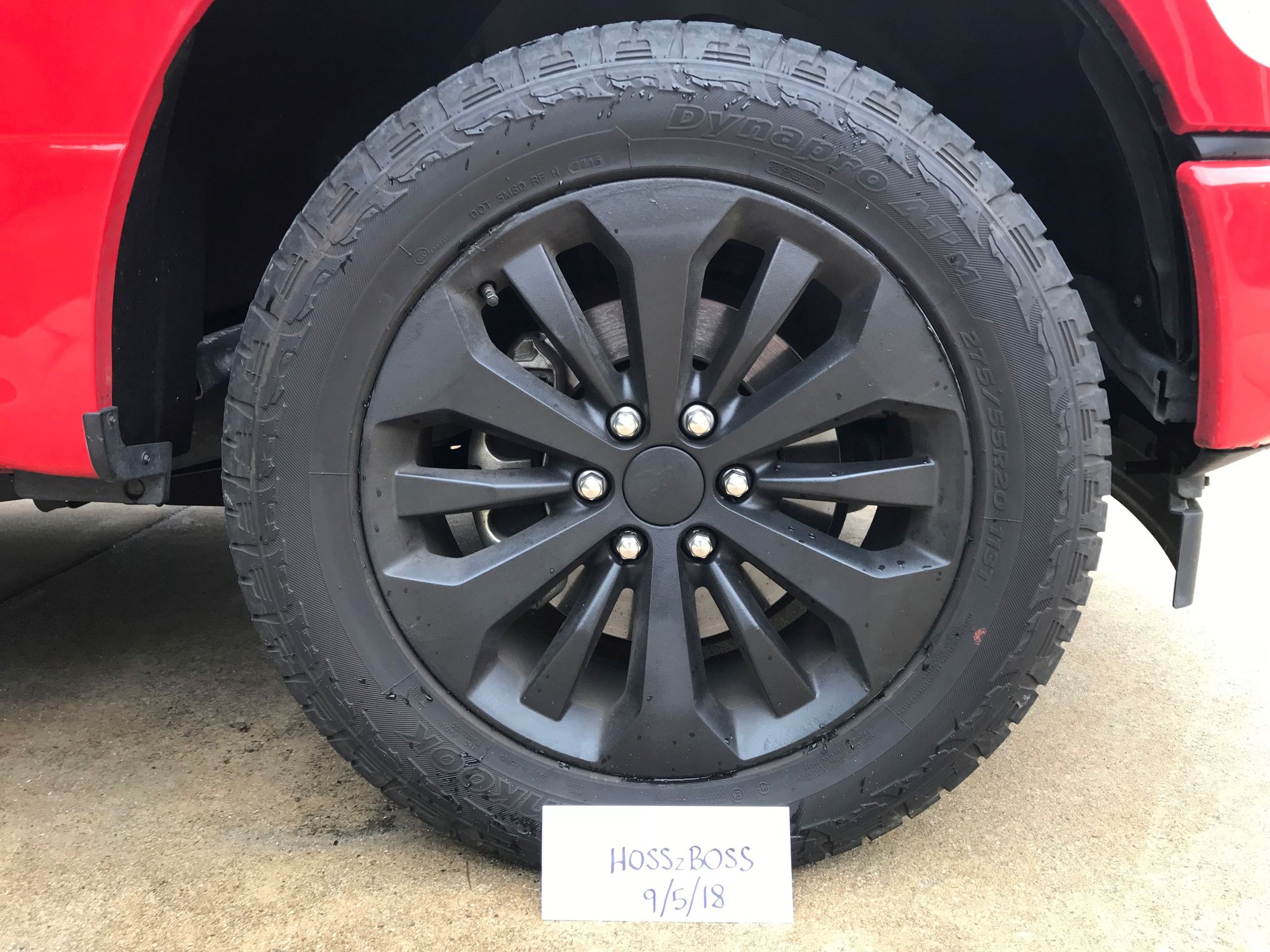 2017 Wheel & Tire Package - STX/King Ranch 20'', 275/55/20 - Ford F150 ...