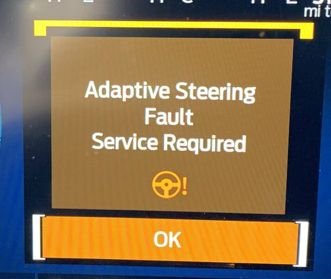 Adaptive steering fault U3000:96 - Ford F150 Forum - Community of Ford ...