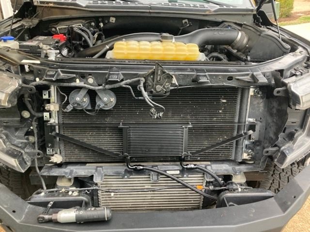 2018 3.5 EB Full race radiator and remote oil cooler install - Ford ...