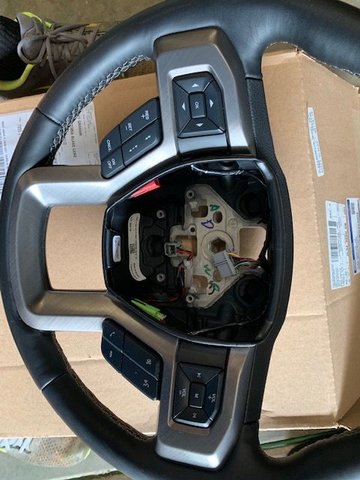 SOLD...F-150 Limited Steering Wheel JL3Z-3600-VB - Like New - Ford F150 ...