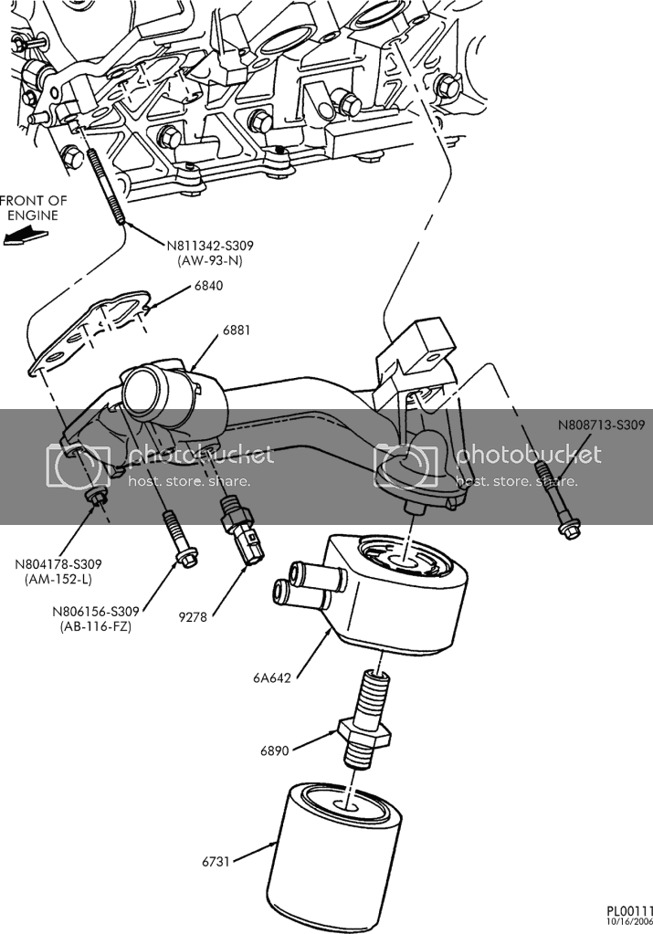 Anyone here ever install this engine oil cooler ? - Ford F150 Forum ...