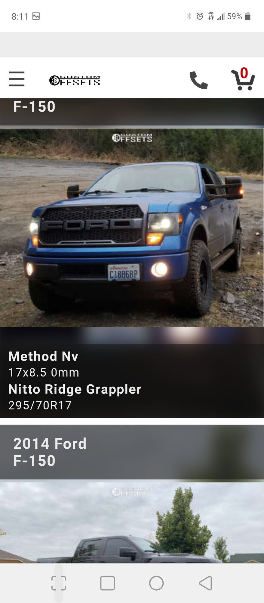 Got zero offset wheels? please post them here - Ford F150 Forum ...