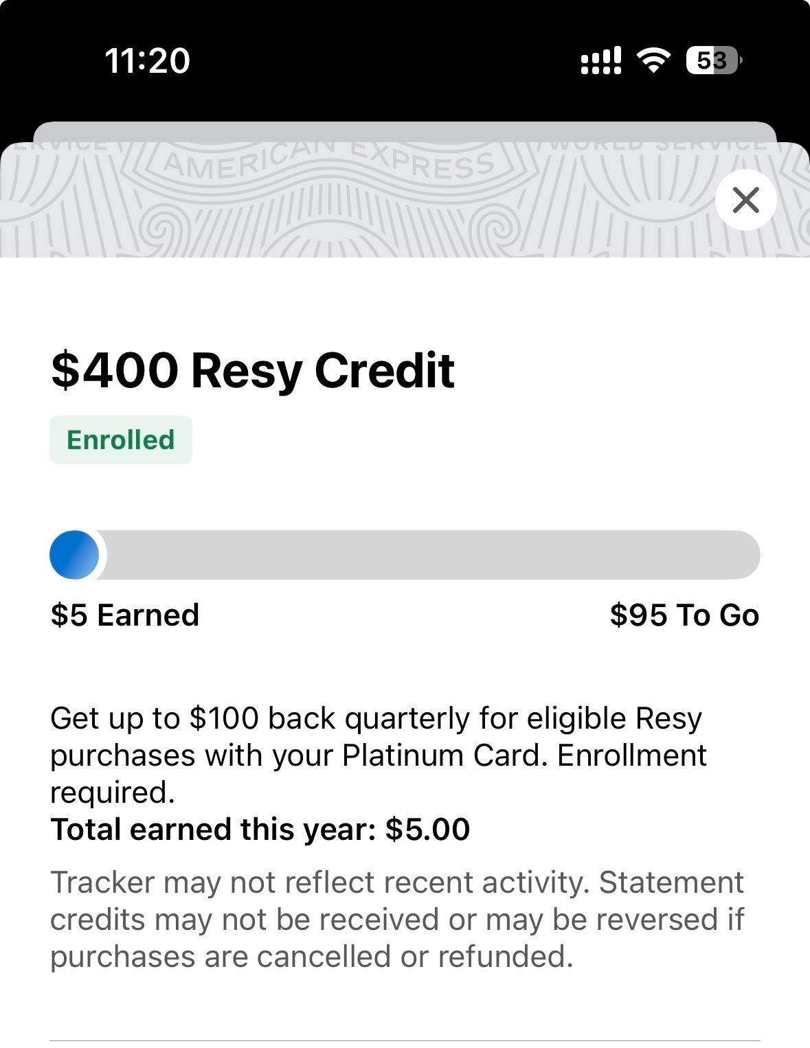Resy Credits: Experiences and strategy (Amex personal Plat/Gold plus ...