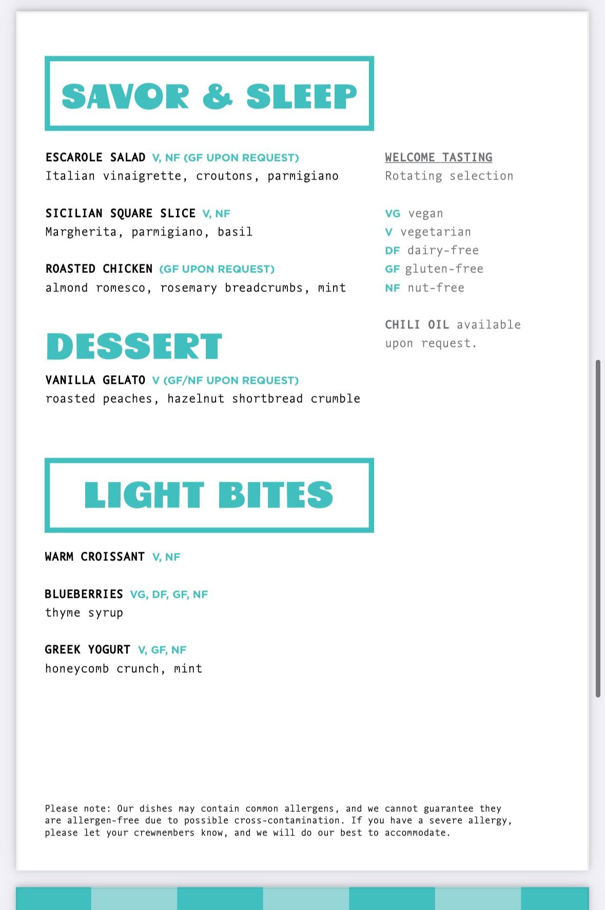 JetBlue Mint Menus - Page 46 - FlyerTalk Forums