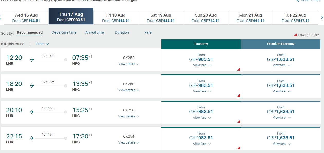 CX 2023 1H results - Page 2 - FlyerTalk Forums